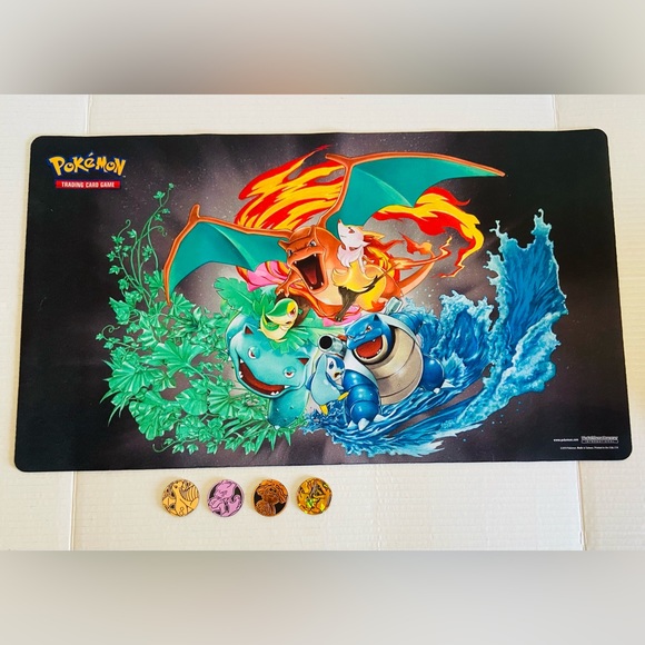 Pokémon | Toys | Pokmon Card Mat Tokens And Pokmon Cards In Excellent ...